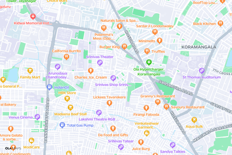 Static Tiles Documentation - Ola Maps Platform